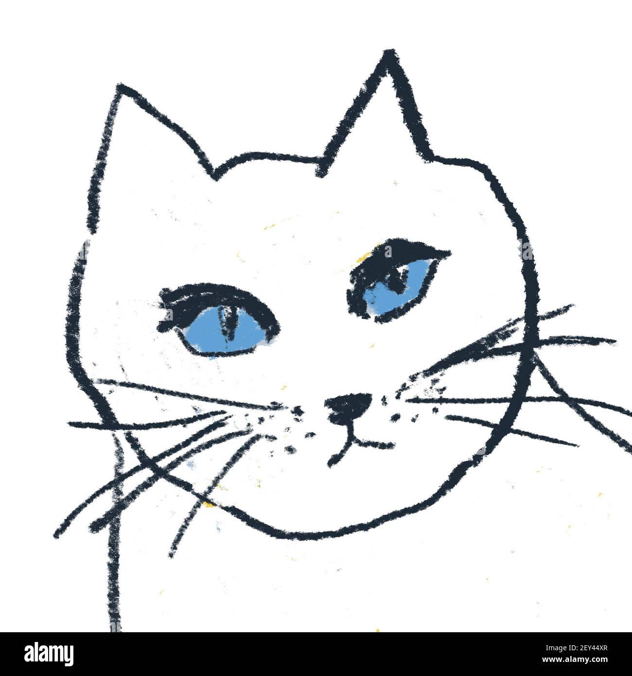 Cat sketch hi-res stock photography and images - Alamy