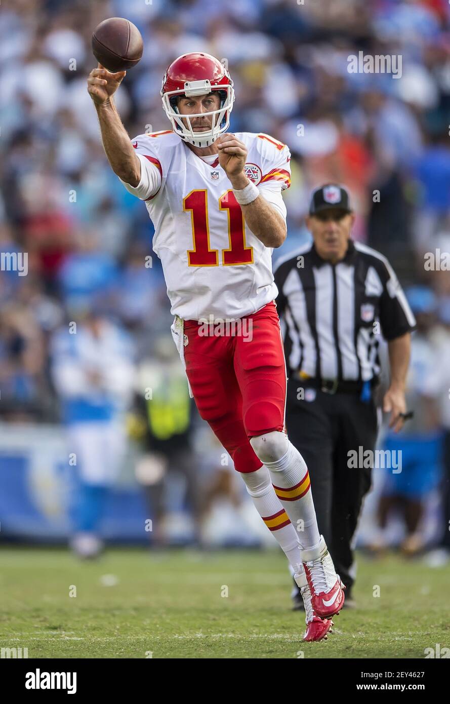 Kansas City Chiefs quarterback Alex Smith (11) had a turnover-free day ...