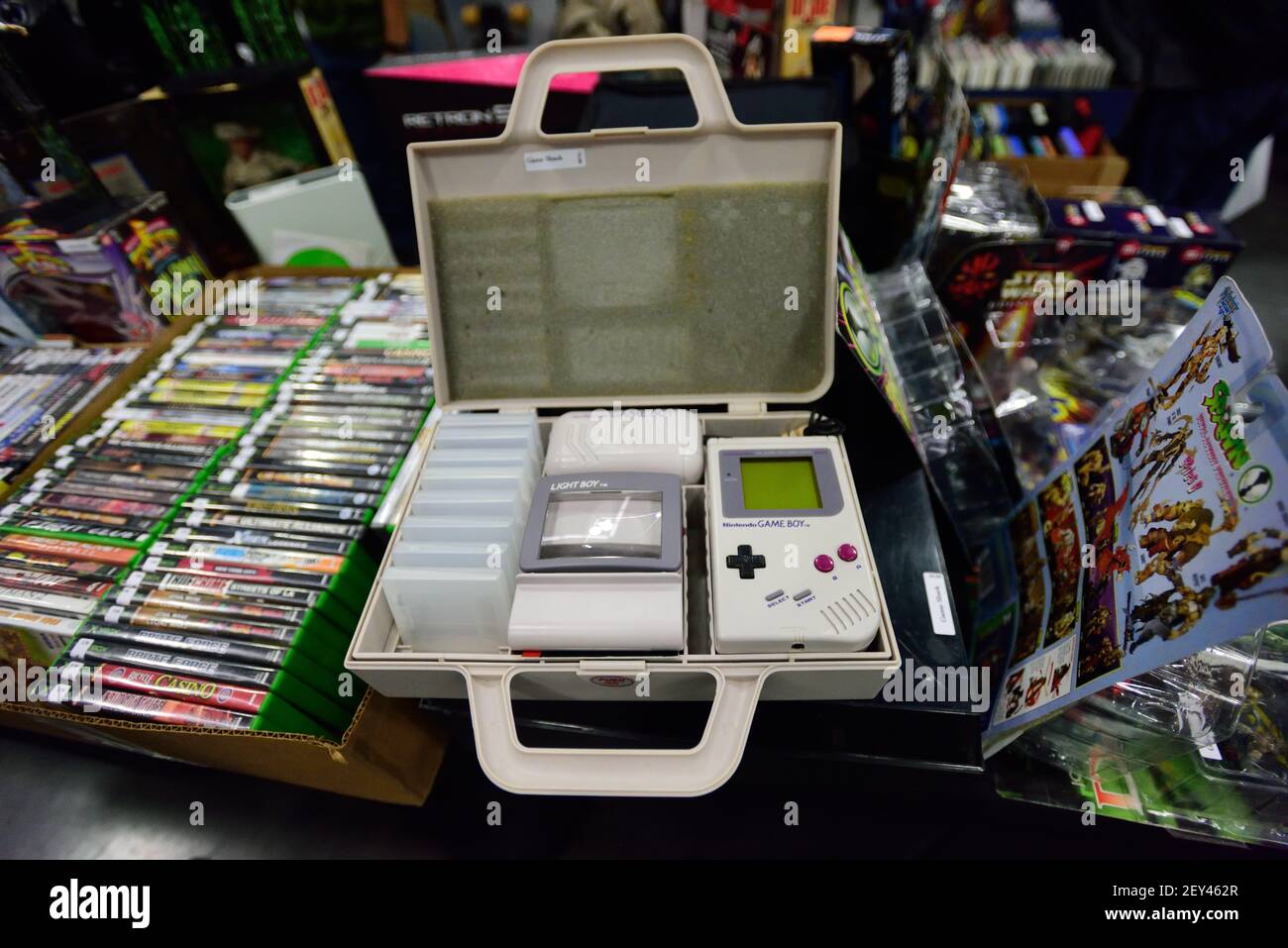 A Nintendo Game Boy for sale at the Portland Retro Gaming Expo in ...