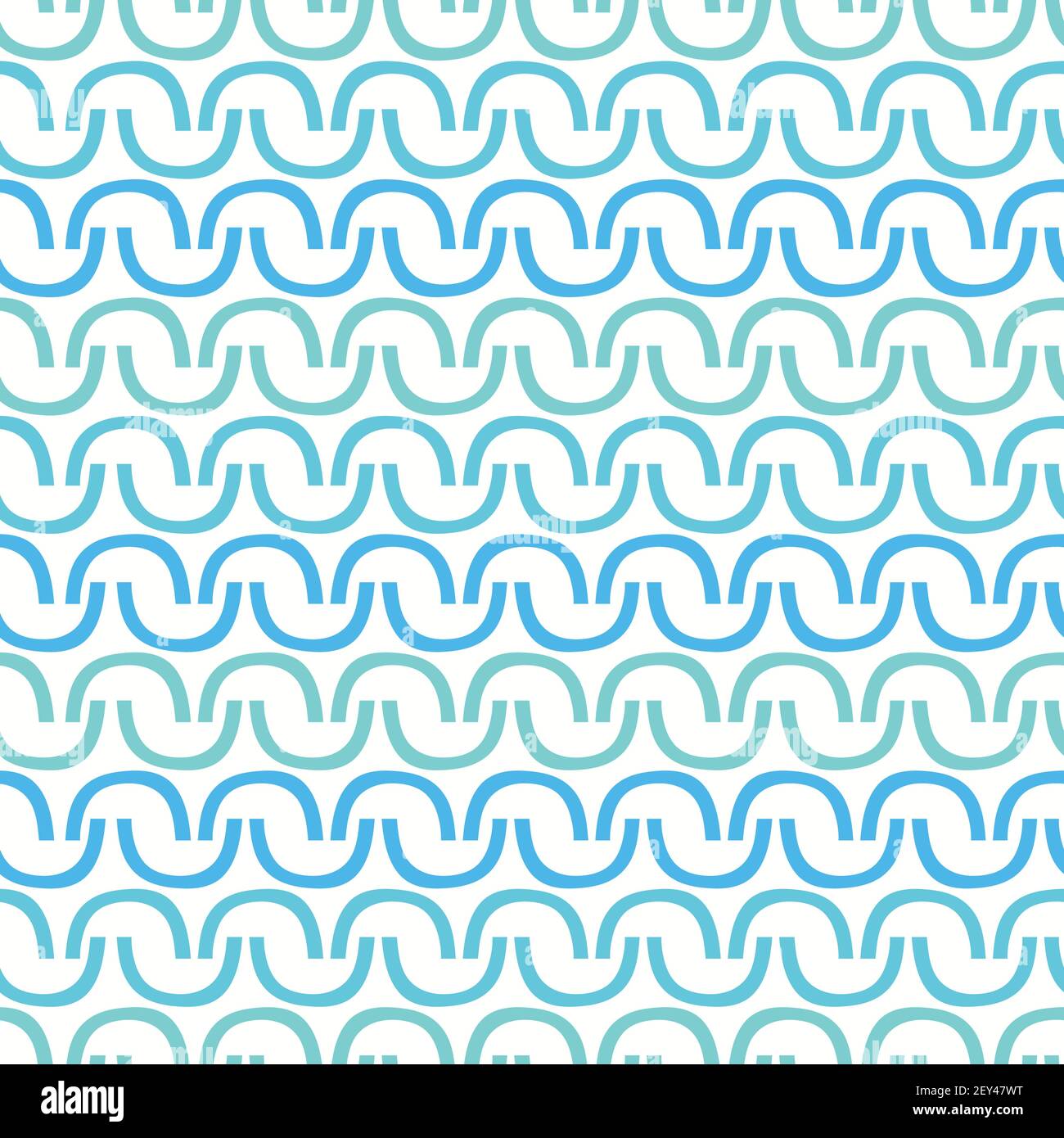 Abstract curve pattern design. Fun geometric curves in blue and green ...