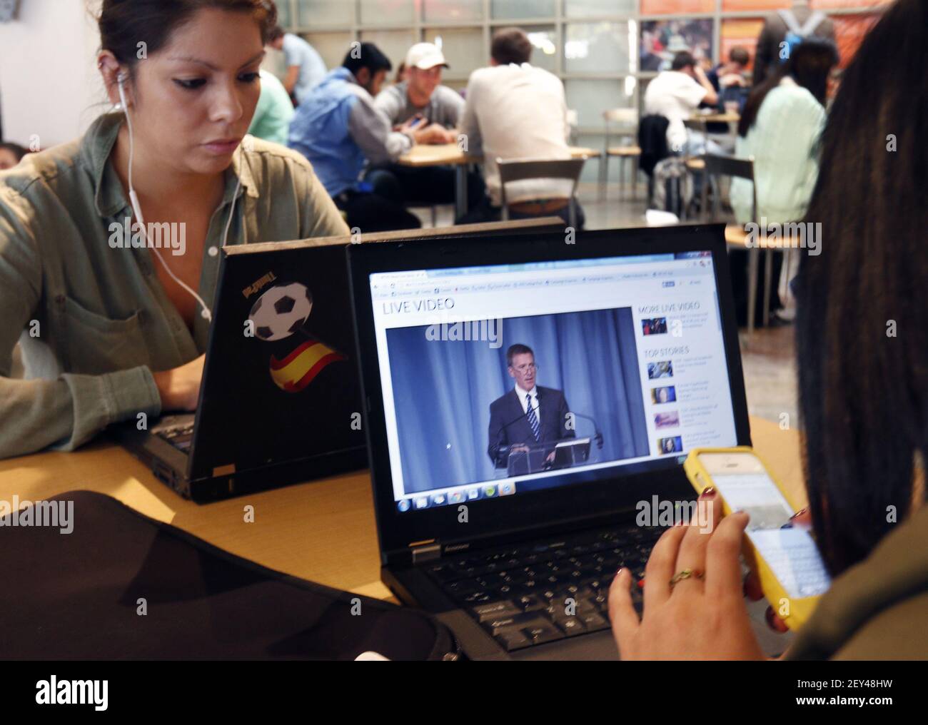 Sitting in the UNC Student Union main area, UNC-Chapel Hill seniors ...