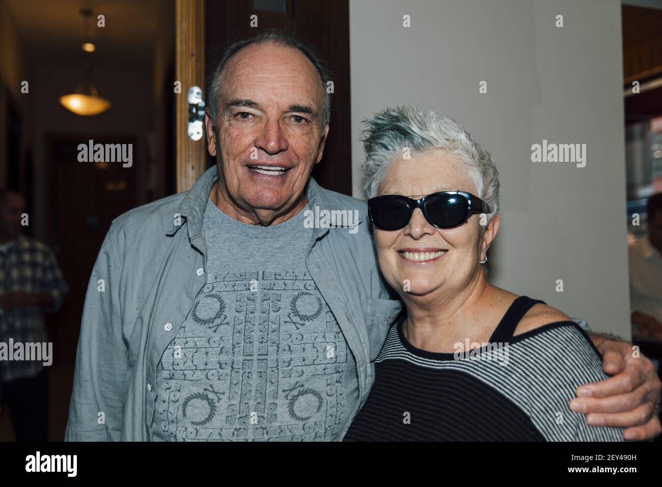 Tom Bower and Ursual Bower at Unforgettable Smile Ribbon Cutting ...