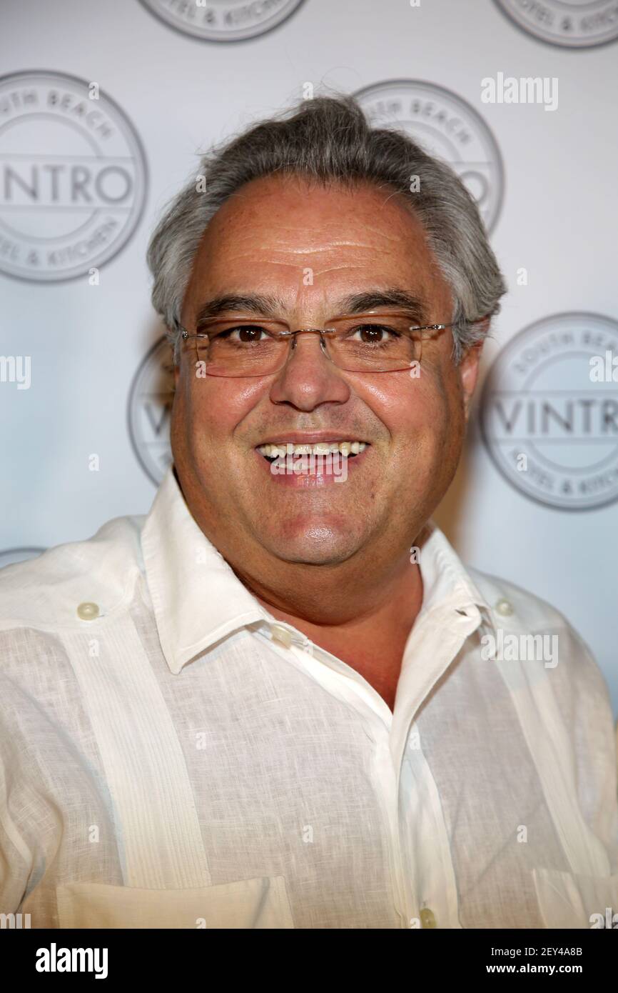 MIAMI BEACH-Florida, OCTOBER 23, 2014: Chef Pepin attends Cristina ...