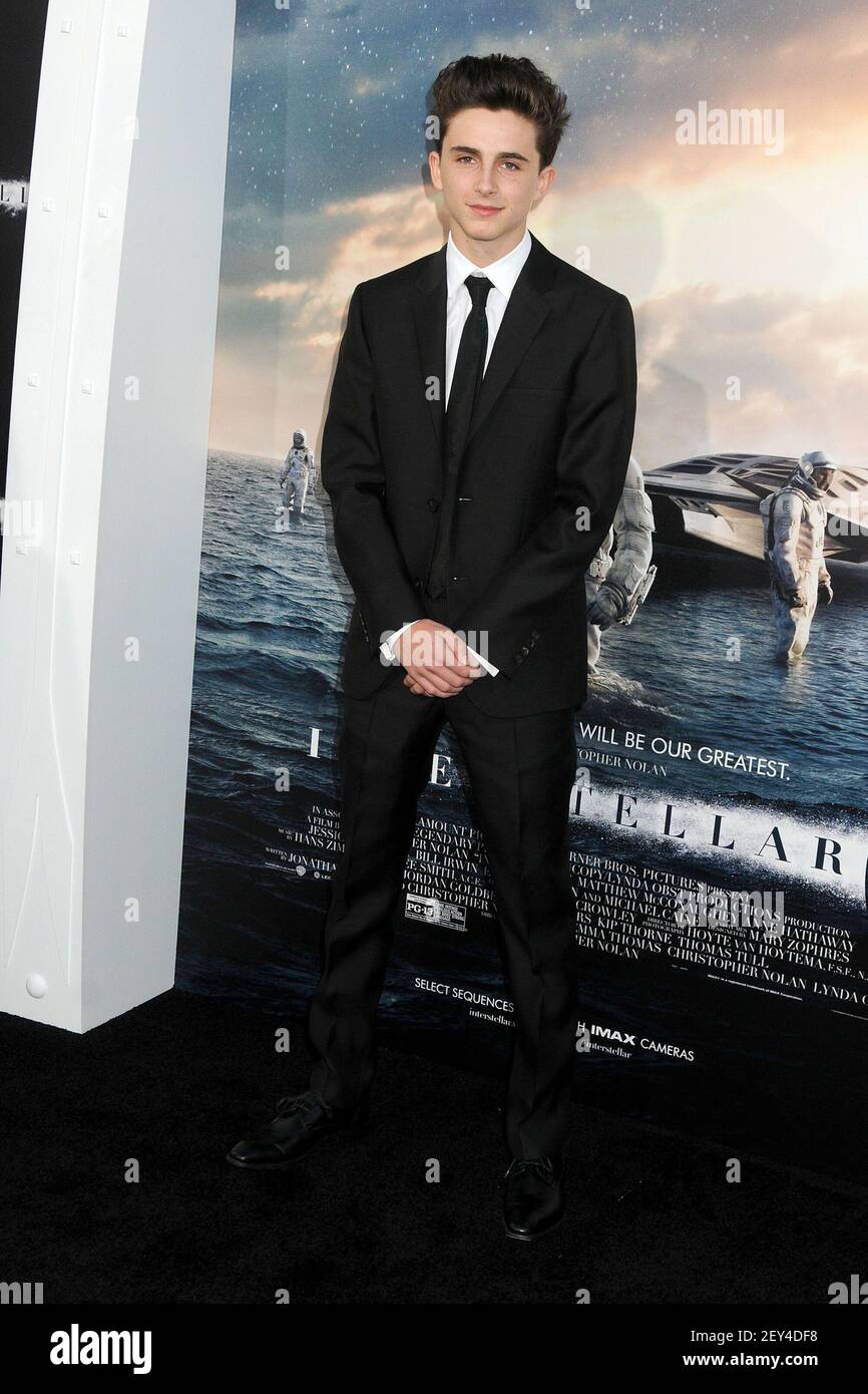 Timothée chalamet 2014 hi-res stock photography and images - Alamy