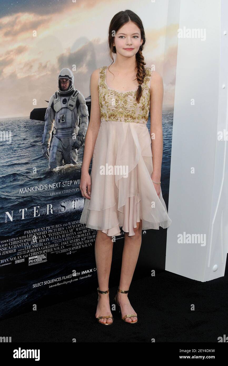 26 October 2014 - Hollywood, California - Mackenzie Foy. "Interstellar ...