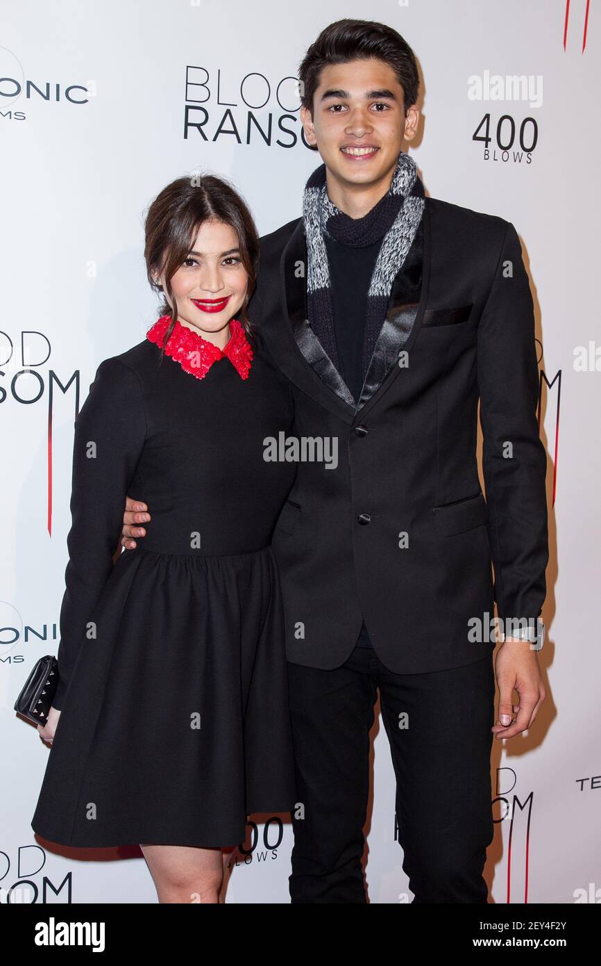 Anne Curtis and Kobe Paras attends the Los Angeles Premiere of "Blood ...