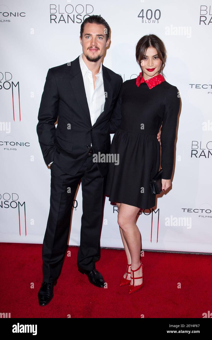 Alexander Dreymon and Anne Curtis attends the Los Angeles Premiere of ...