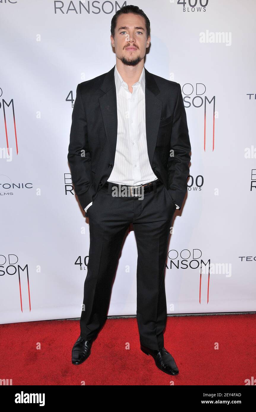 Alexander Dreymon arrives at the "Blood Ransom" Hollywood Premiere held ...