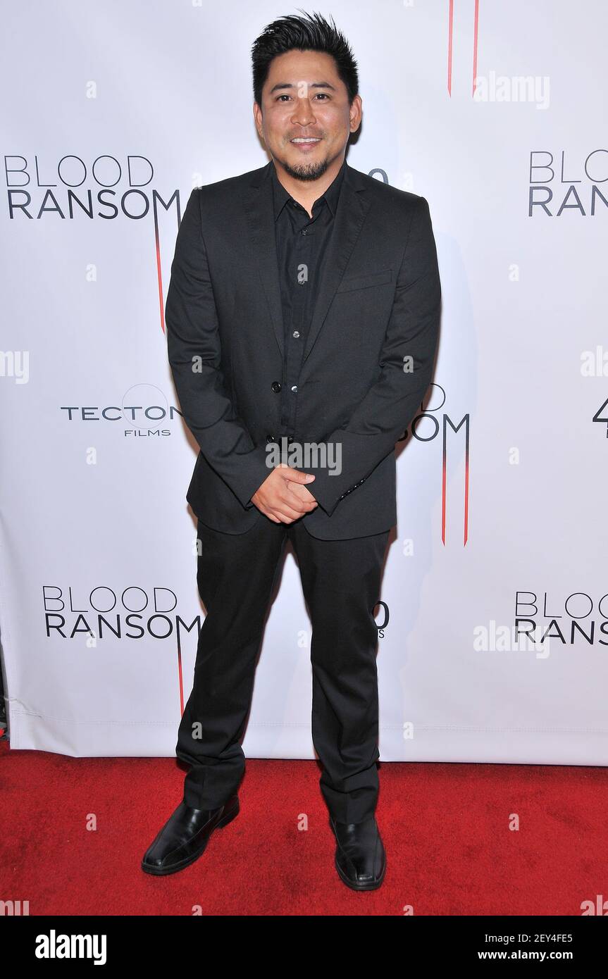 Dion Basco arrives at the "Blood Ransom" Hollywood Premiere held at the ...