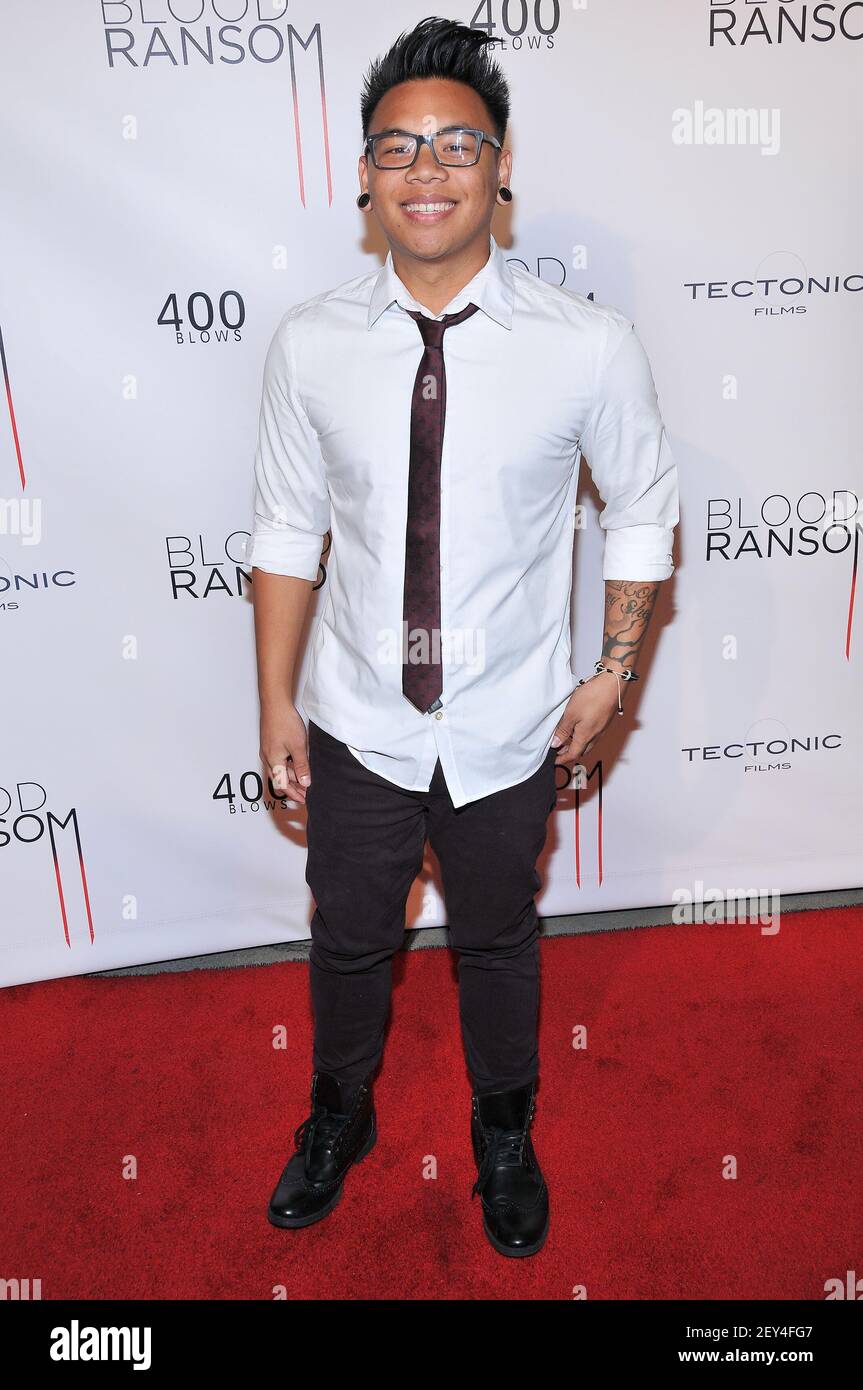 Singer AJ Rafael arrives at the "Blood Ransom" Hollywood Premiere held ...