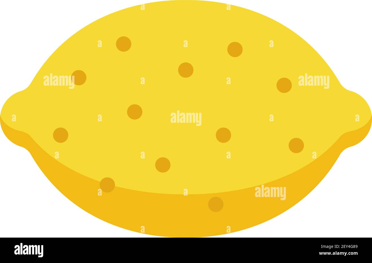 Cartoon lemon fruit icon Cut Out Stock Images & Pictures - Alamy