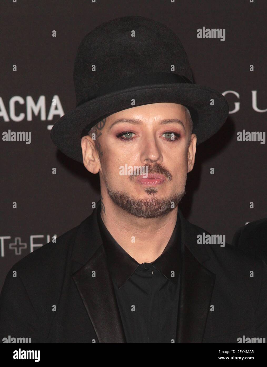 Boy George attends The LAMCA Art + Film Gala held at the LACMA in Los ...