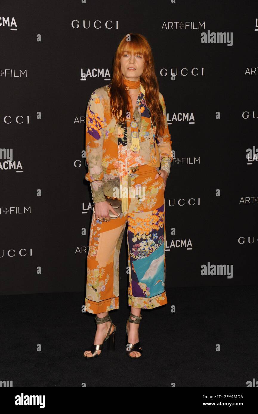 Florence Welch arrives to the 2014 LACMA Art and Film Gala Honoring ...