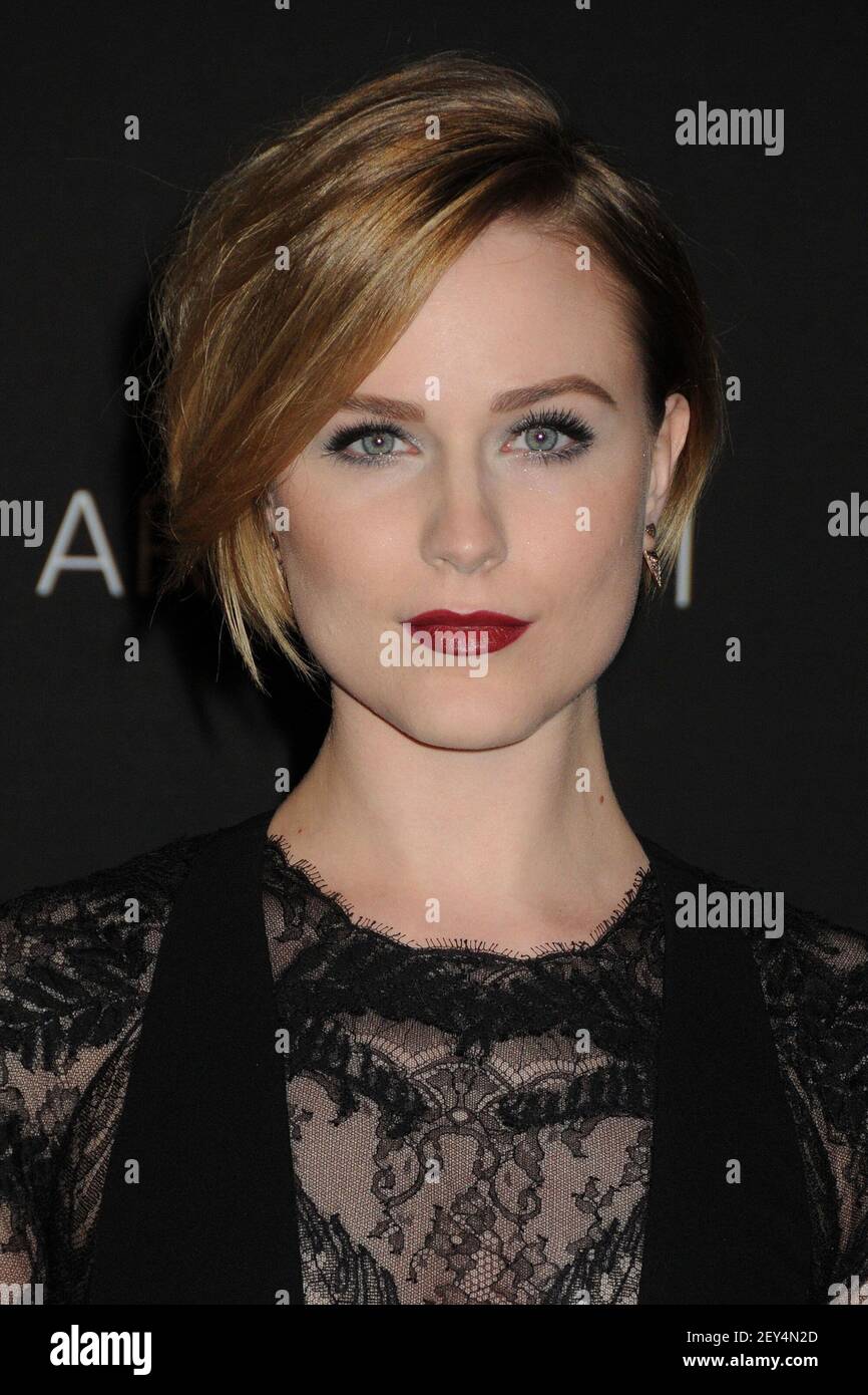 1 November 2014 - Los Angeles, California - Evan Rachel Wood. LACMA Art ...