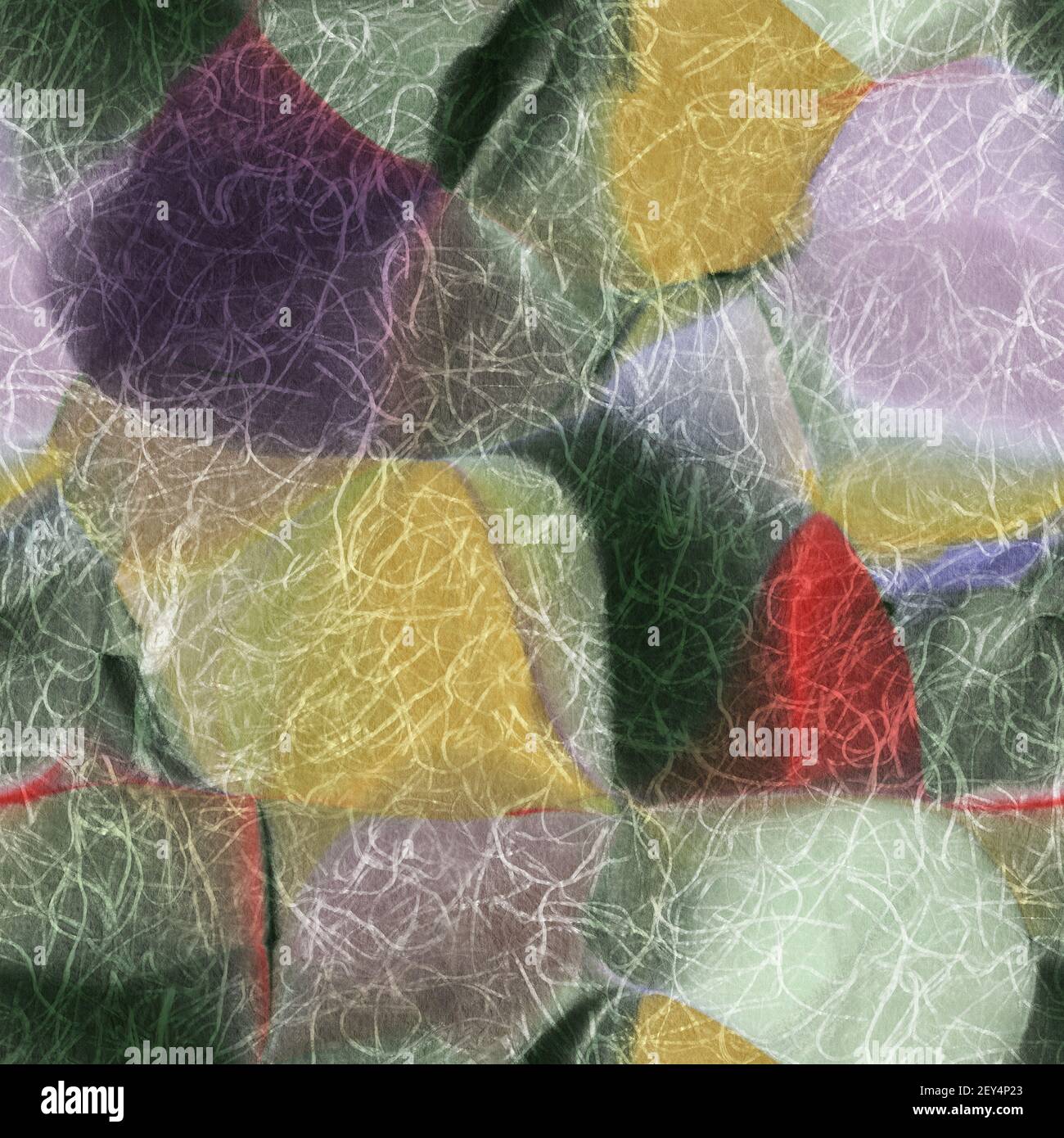 Seamless abstract blobs of color paper texture Stock Photo - Alamy