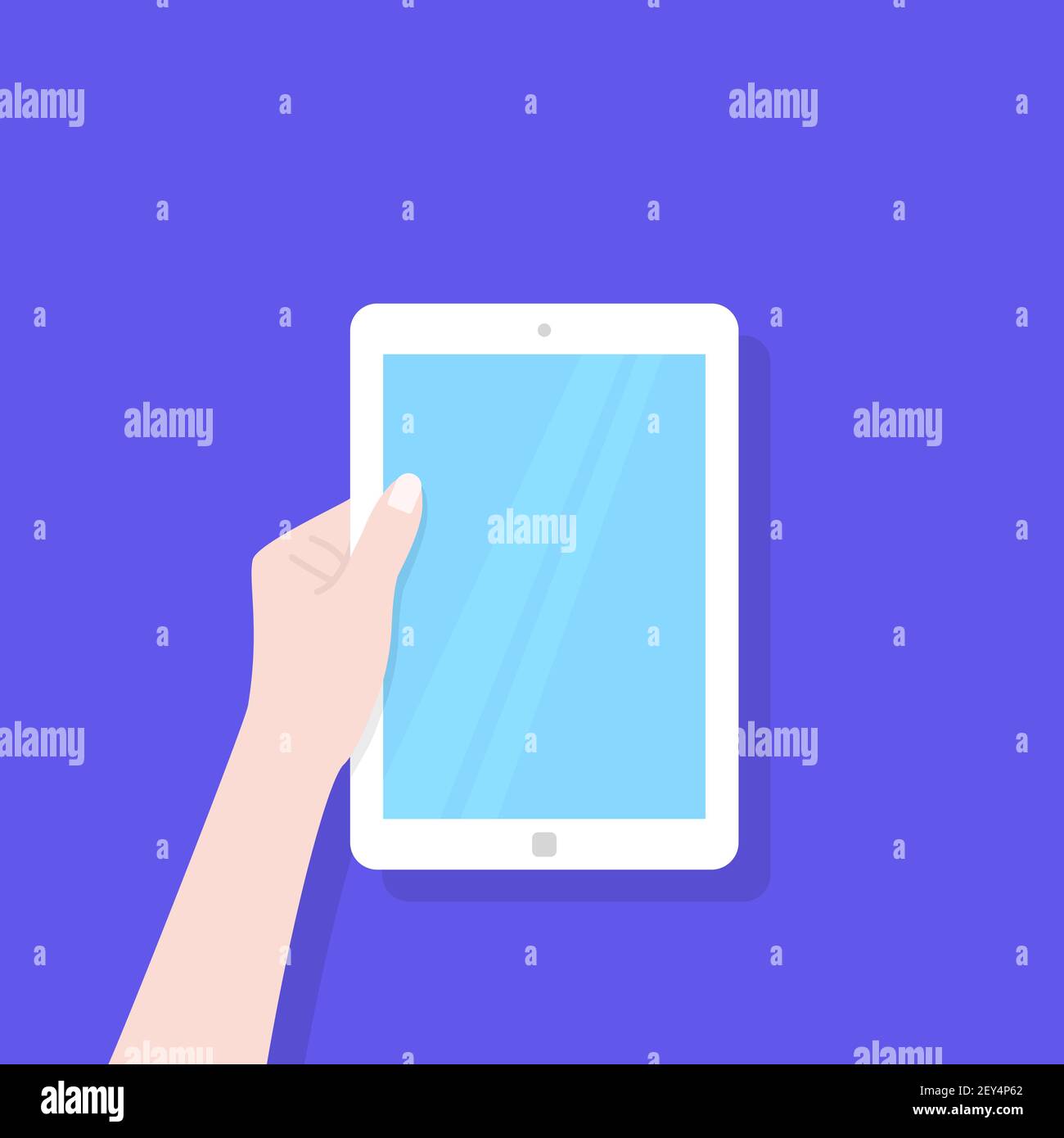 Person in front of computer screen Stock Vector Images - Alamy