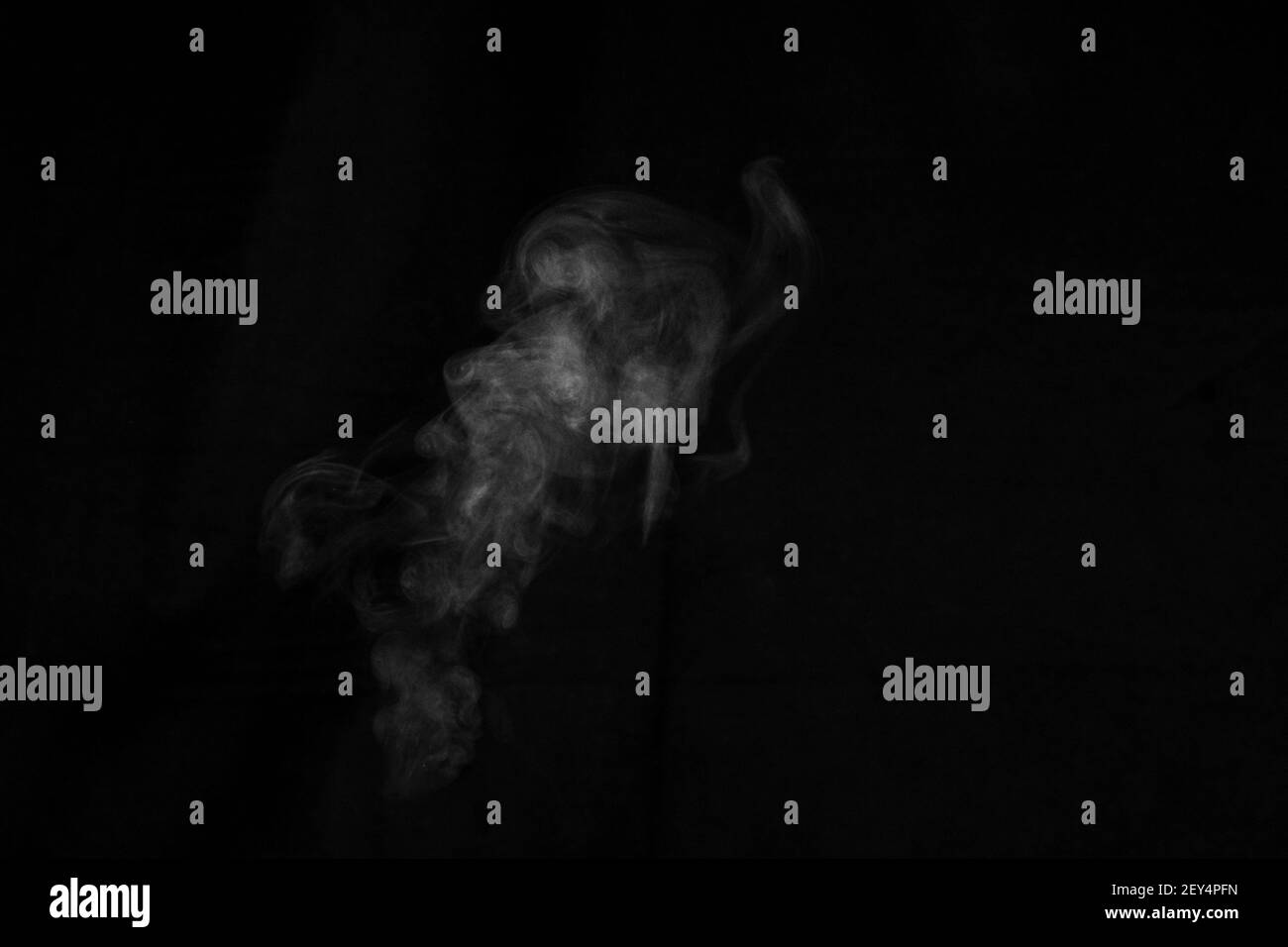 White smoke isolated on black background. smoke stock image Stock Photo ...