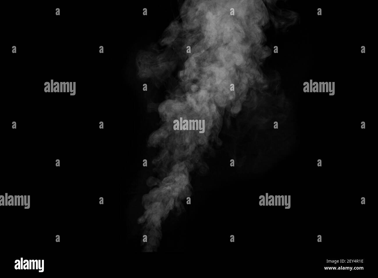 White smoke isolated on black background. smoke stock image Stock Photo ...