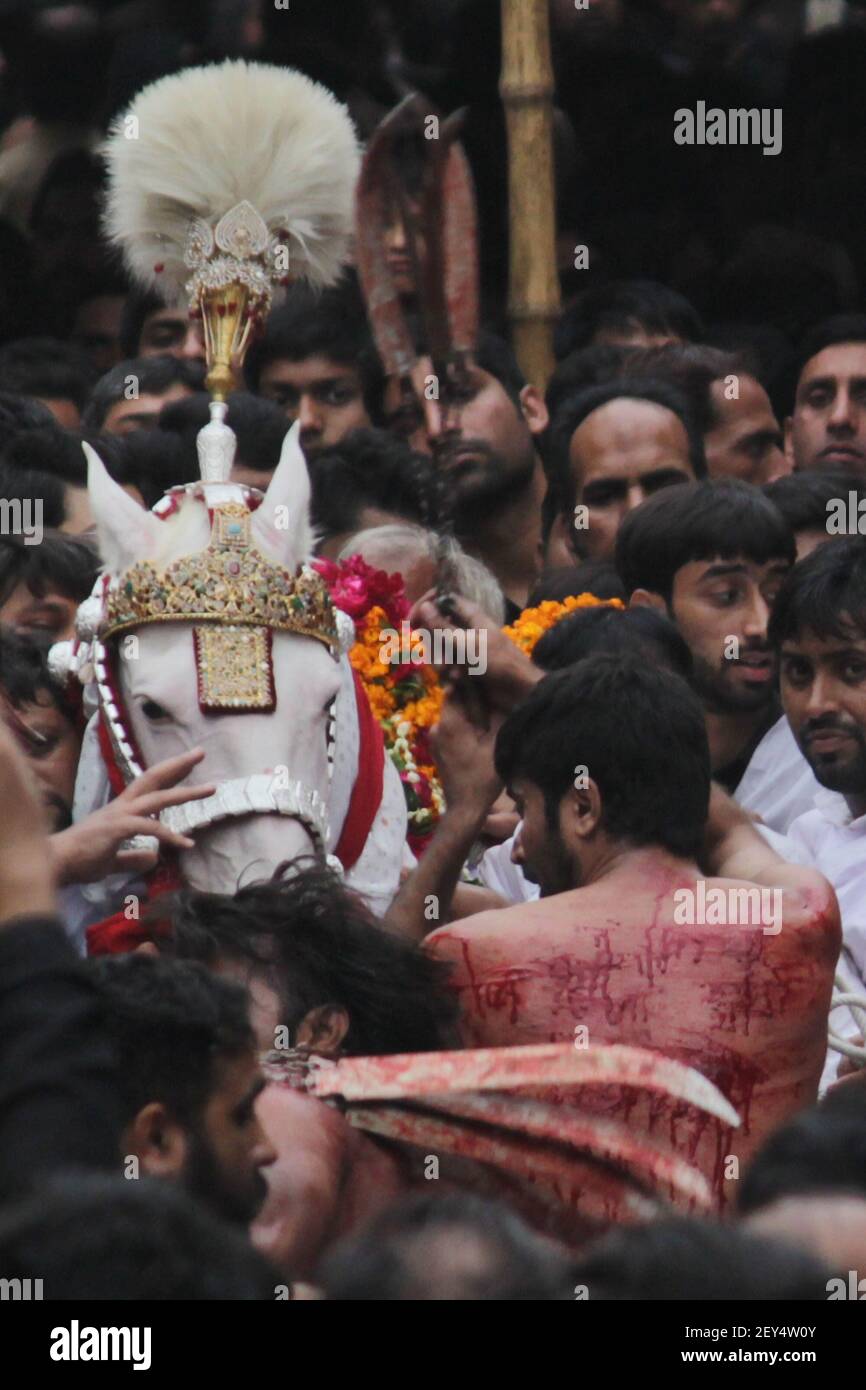 LAHORE, PAKISTAN - NOVEMBER 3, 2014 - Pakistani Shiite Muslims ...