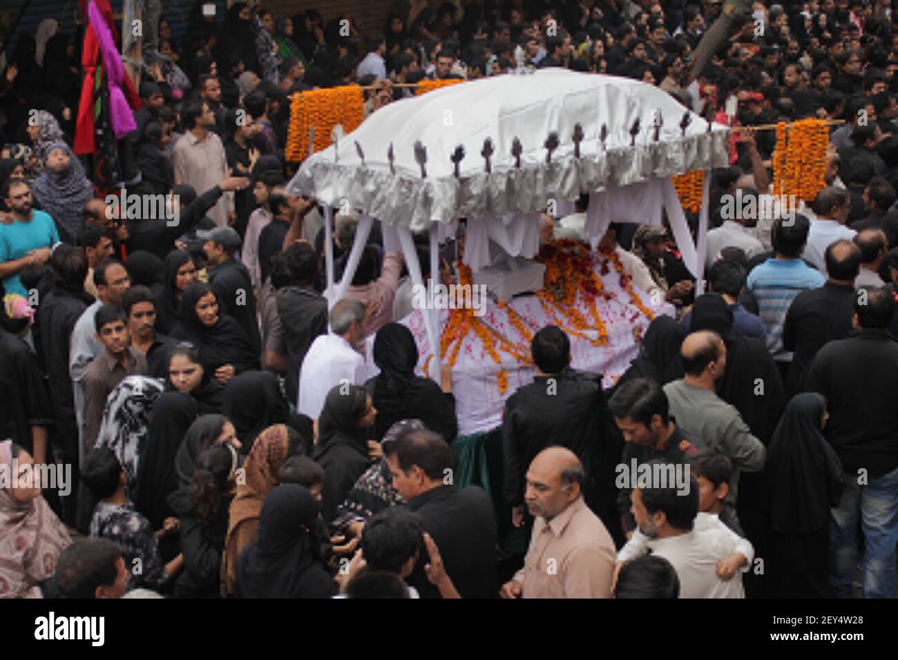 LAHORE, PAKISTAN - NOVEMBER 3, 2014 - Pakistani Shiite Muslims ...