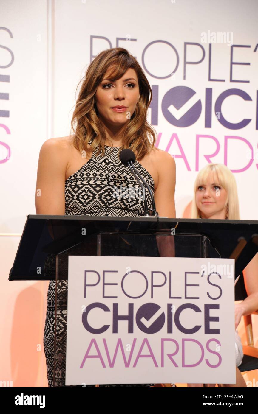 Katharine McPhee during the People's Choice Awards 2015 Nominations ...