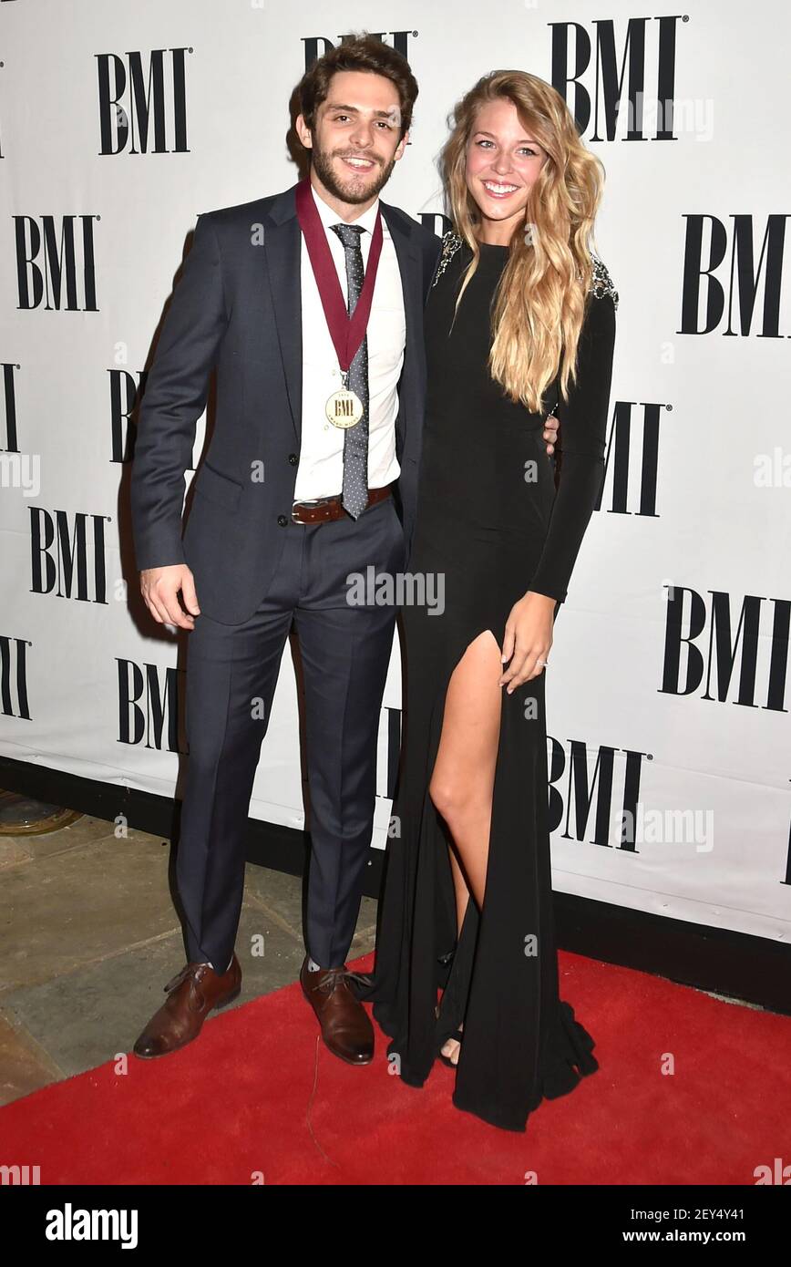 04 November 2014 - Nashville, Tennessee - Thomas Rhett, Lauren Gregory ...