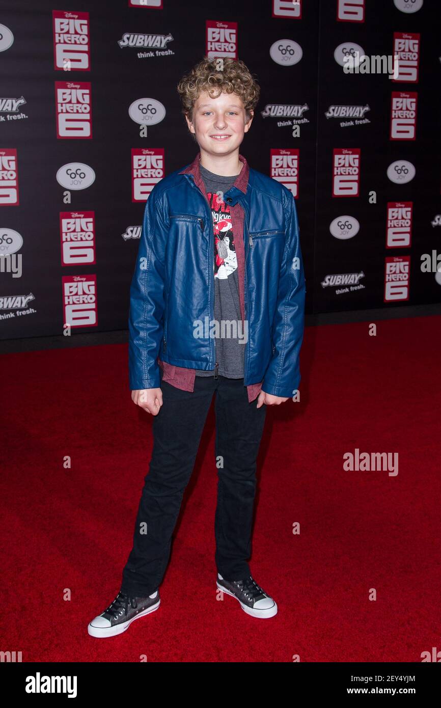 Riley Thomas Stewart attends the Los Angeles Premiere of Disney's "Big ...