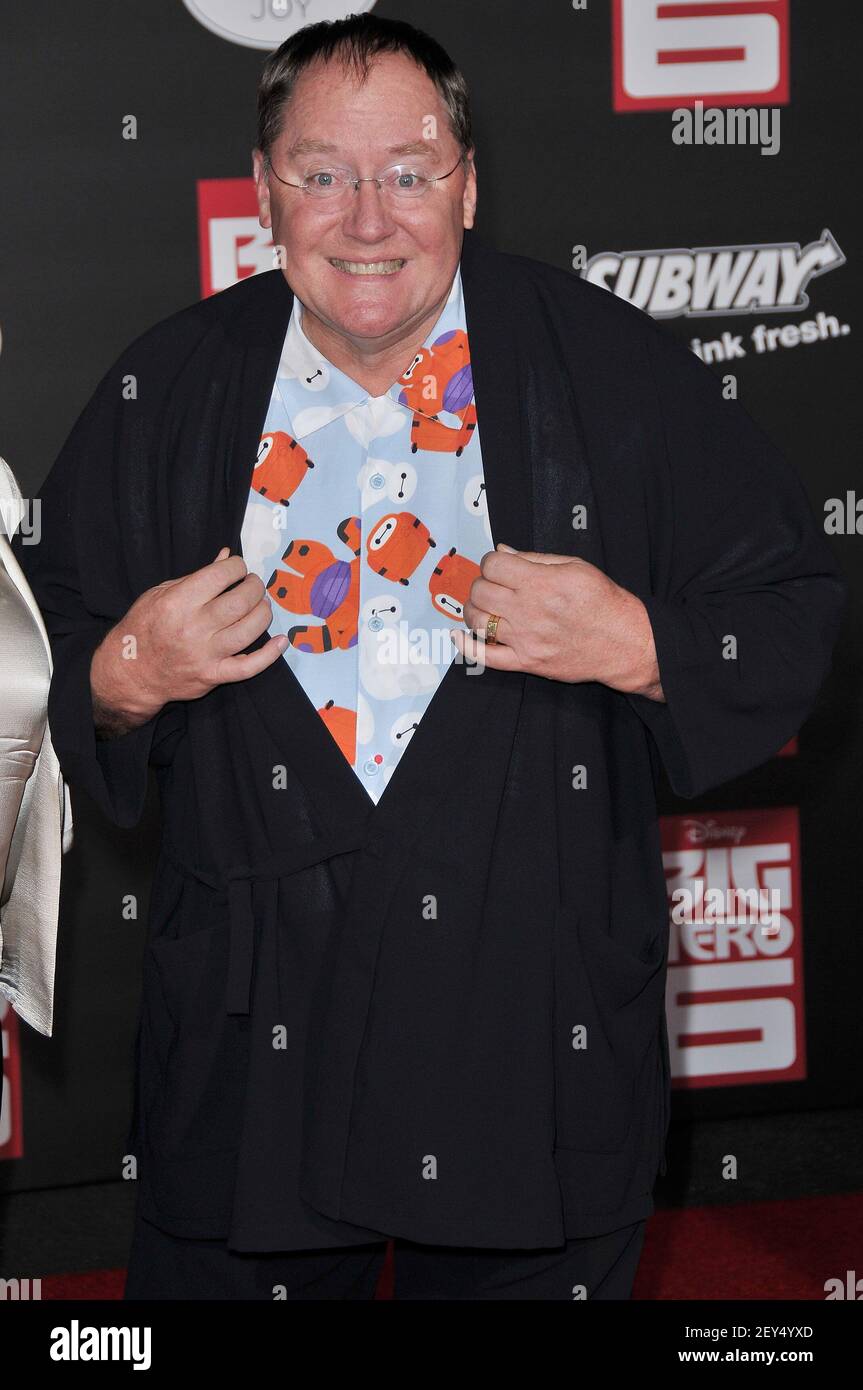 John Lasseter at Disney's "Big Hero 6" Los Angeles Premiere - Arrivals ...