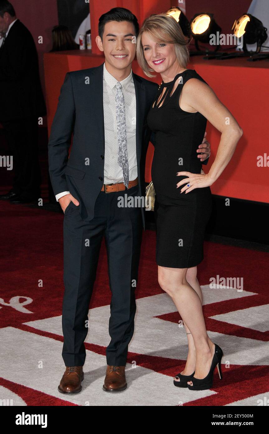 Ryan Potter & Mother Jordanna Potter at Disney's "Big Hero 6" Los ...