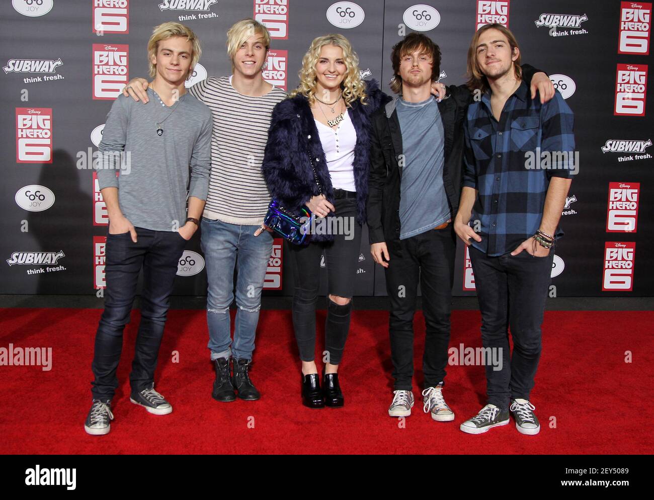 4 November 2014 - Hollywood, California - Ross Lynch, Riker Lynch ...