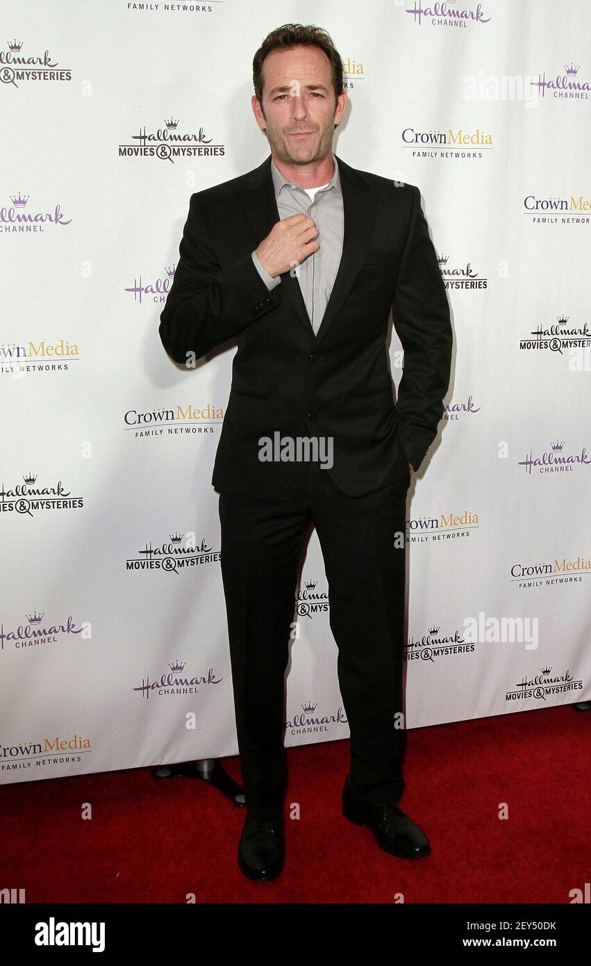 4 November 2014 - Hollywood, California - Luke Perry. Hallmark Channelâ ...