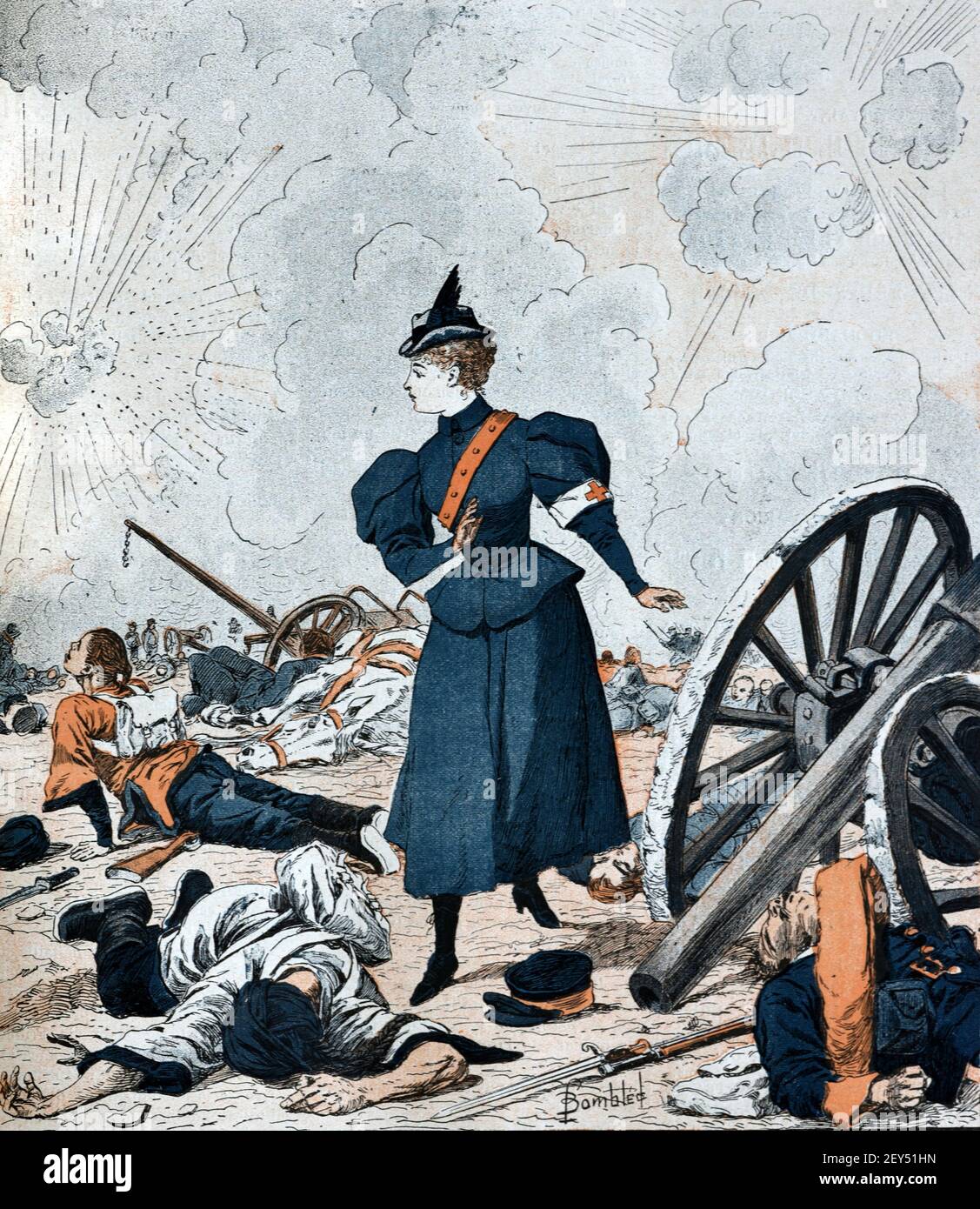 Female war zone hi-res stock photography and images - Alamy