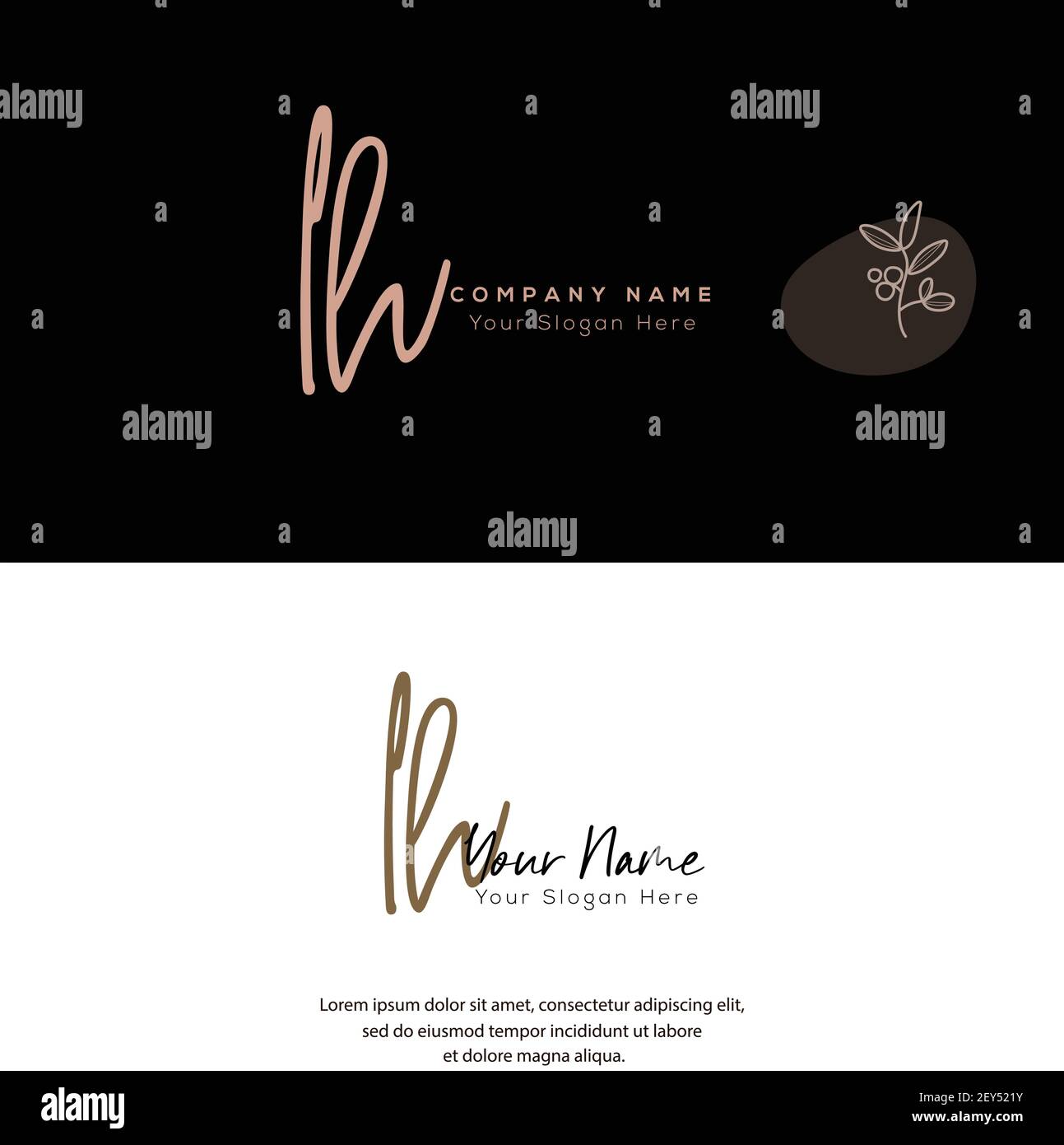 Lh clean logo hi-res stock photography and images - Alamy