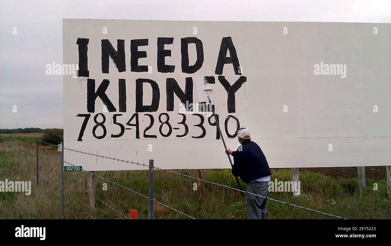 Jim Nelson has painted over the billboard on Interstate 70 that sought ...