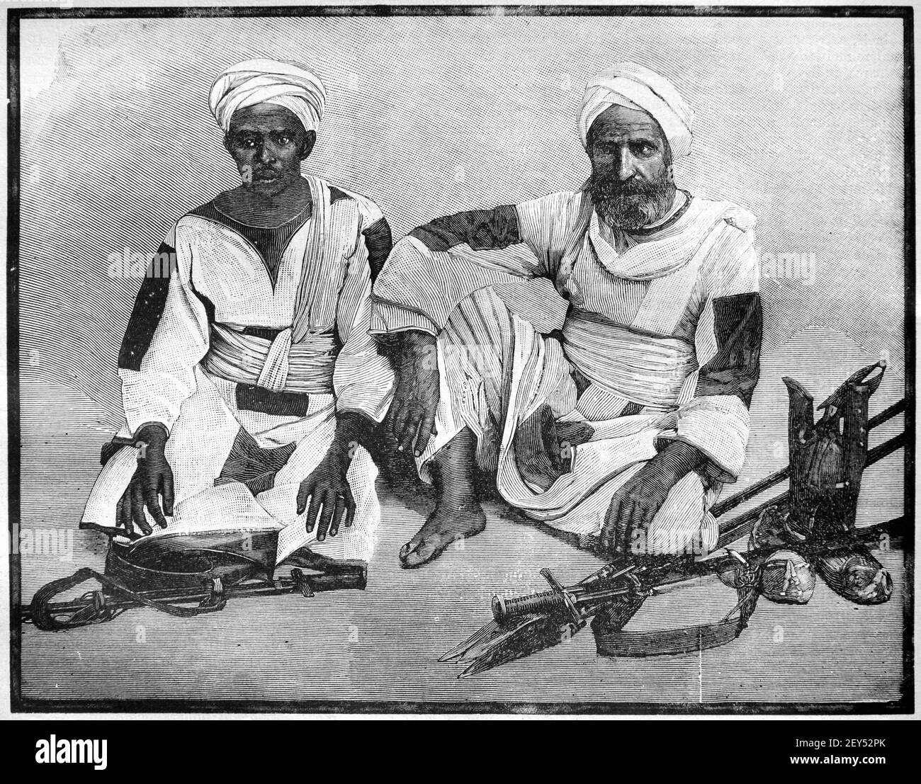 Madhists Rossignoli & (to right) Abdullahi Ibn Muhammad (1846-1899 ...