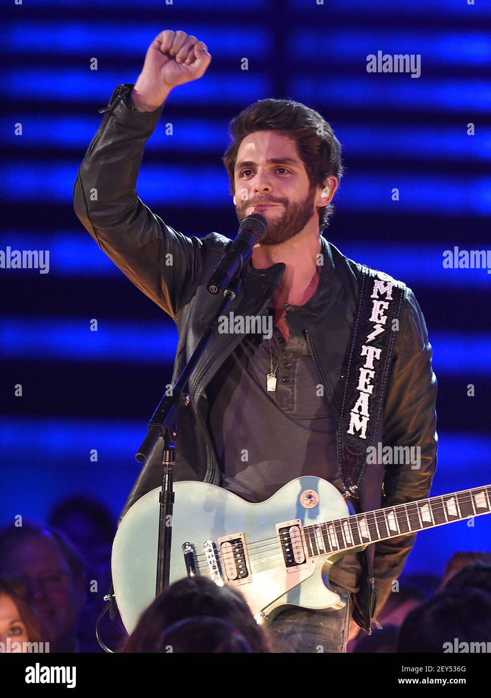 05 November 2014 - Nashville, Tennessee - Thomas Rhett. 48th Annual CMA ...