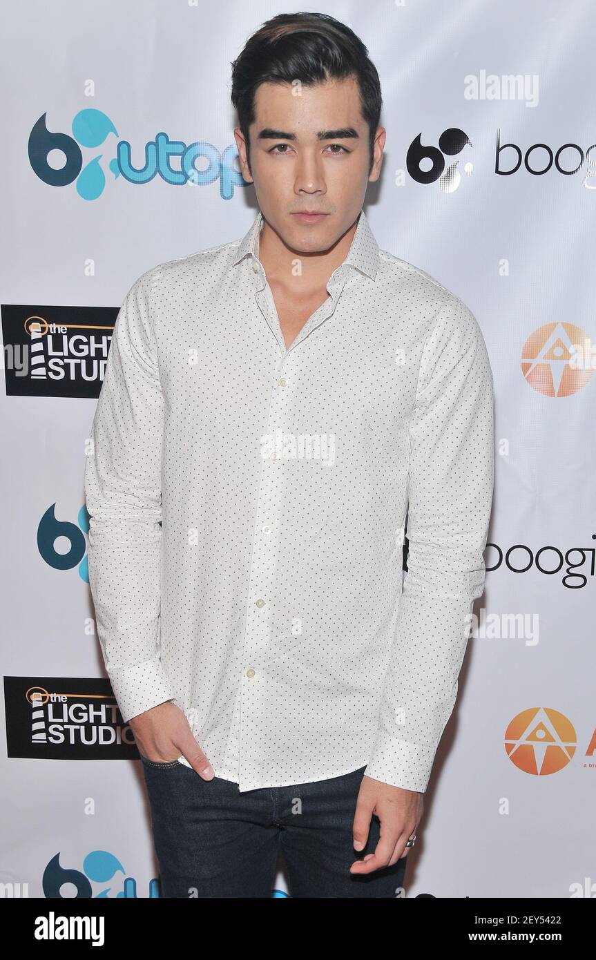 Model Robbie Masuda attends the DANIEL Magazine: "ELEVATE" Release ...