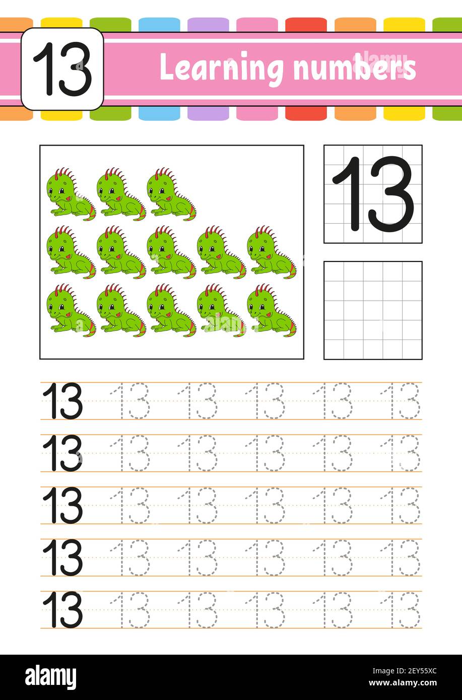Numbers For Kids Learning