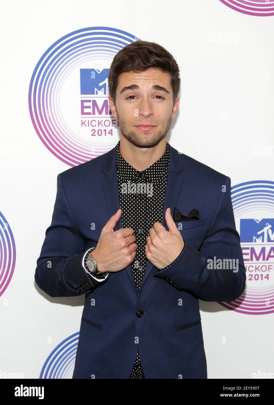 MIAMI, FL - NOVEMBER 09: Jake Miller attends the 2014 MTV EMA Kick Off ...