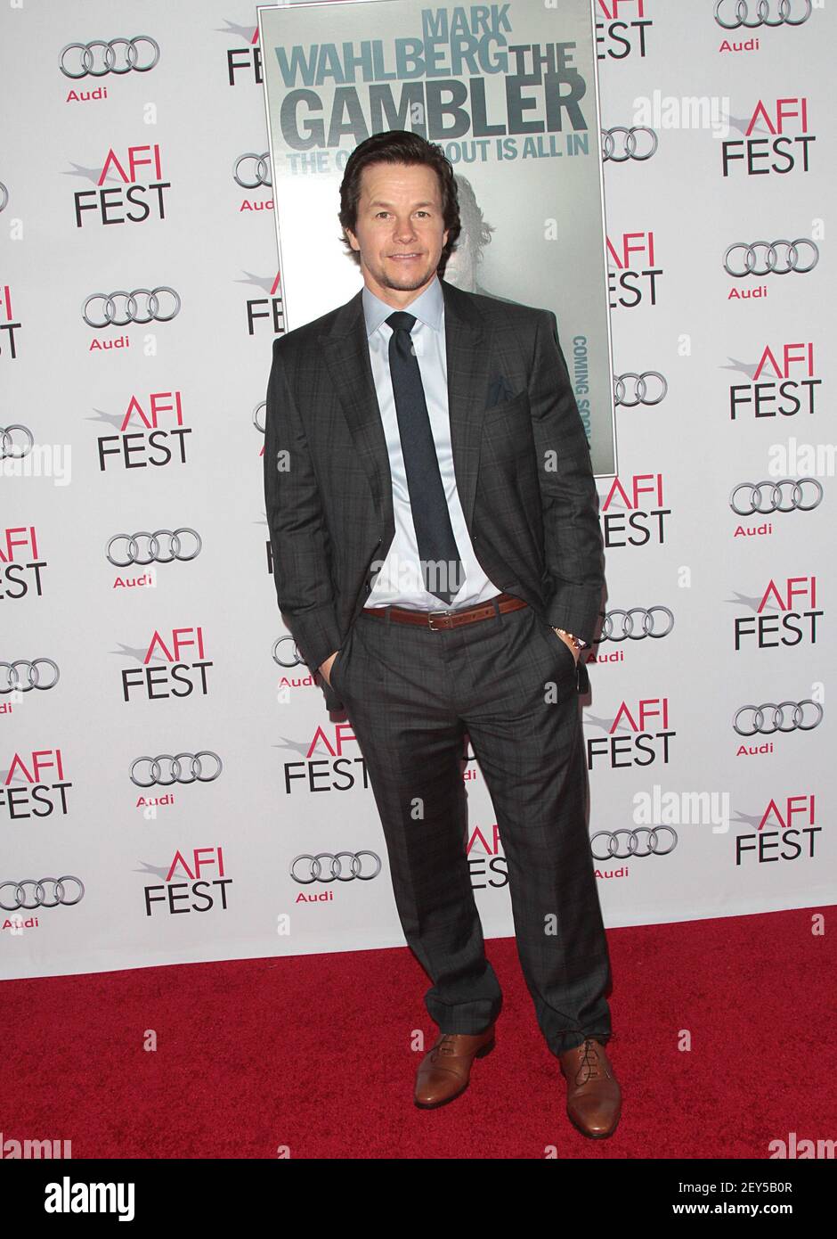 Mark Wahlberg attends The AFI Festival World Premiere of "The Gambler ...