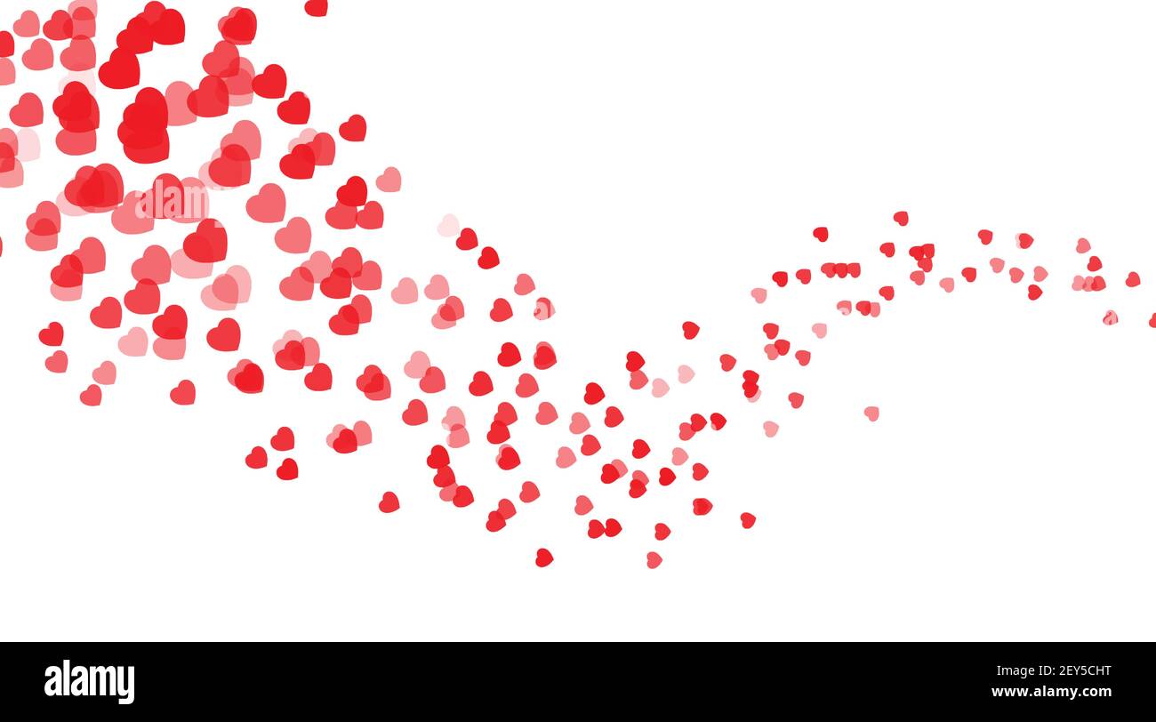 Flying confetti tracks on the white background. Design elements from ...