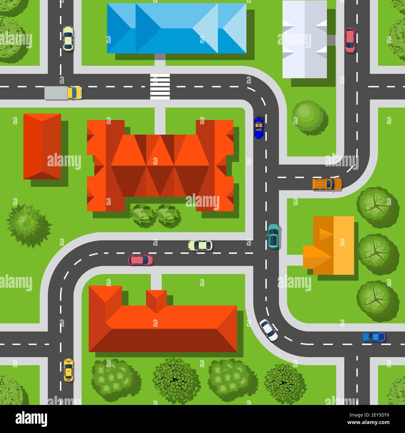 Seamless repeating urban pattern Stock Vector Image & Art - Alamy