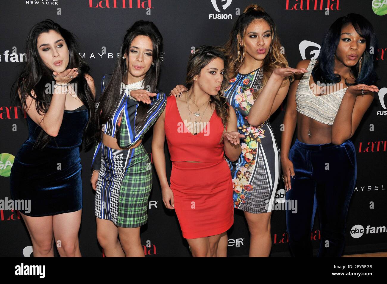 Fifth Harmony (L-R) Lauren Jauregui, Camila Cabello, Ally Brooke ...