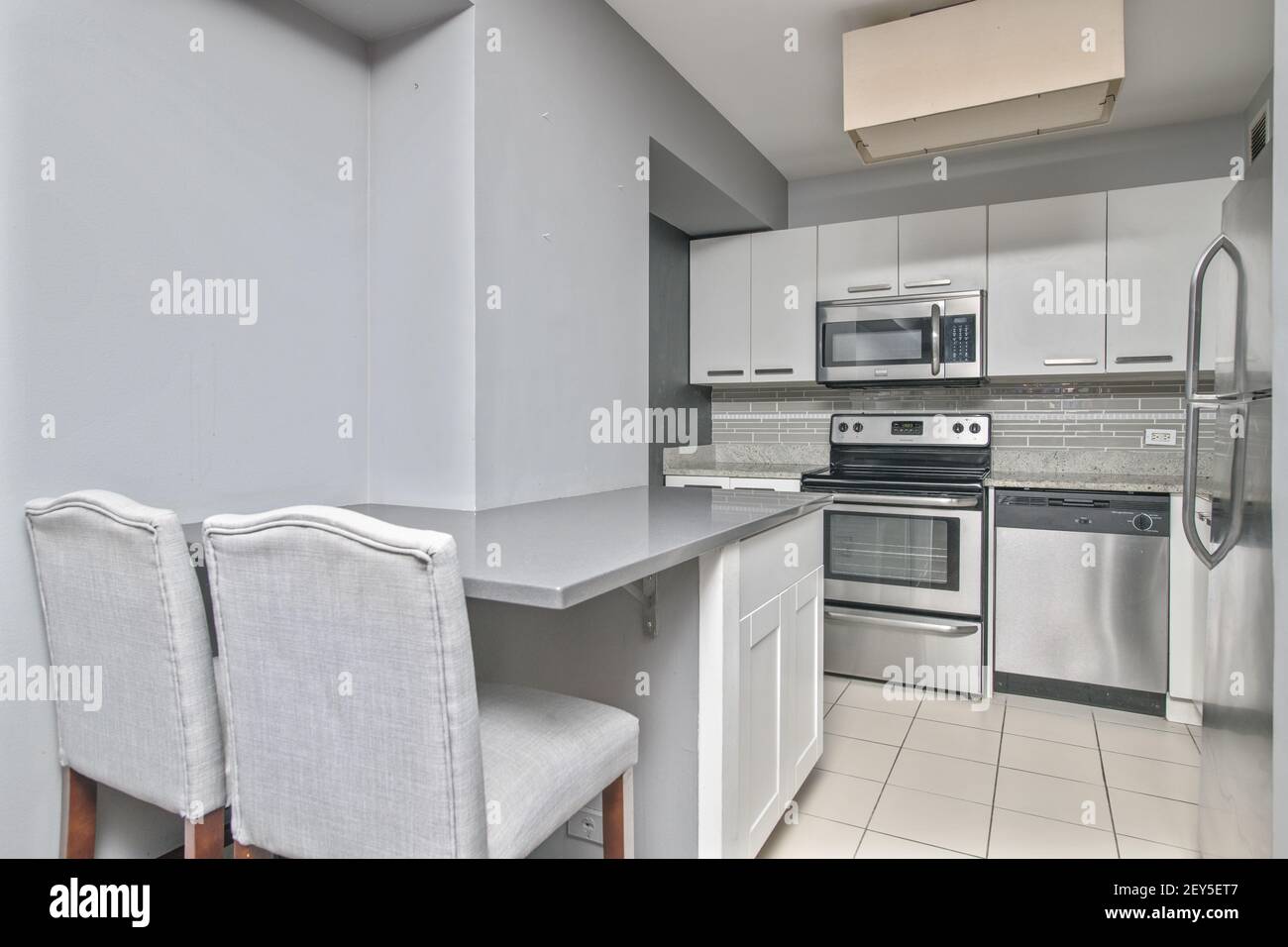 Residential Interior - Kitchen Stock Photo - Alamy