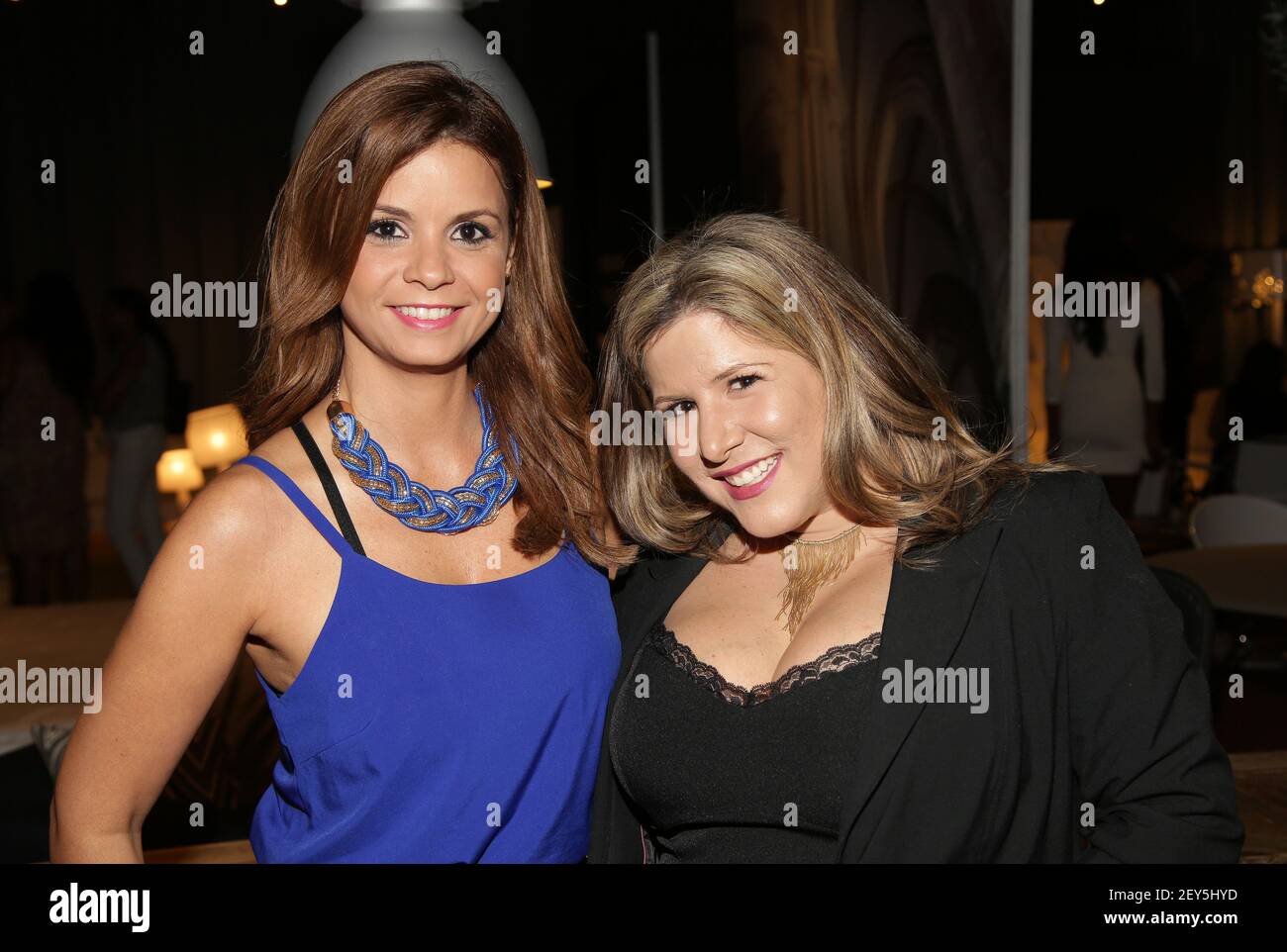 Norma Ribeiro and Daniela Martucci attend the grand opening of Casagio ...