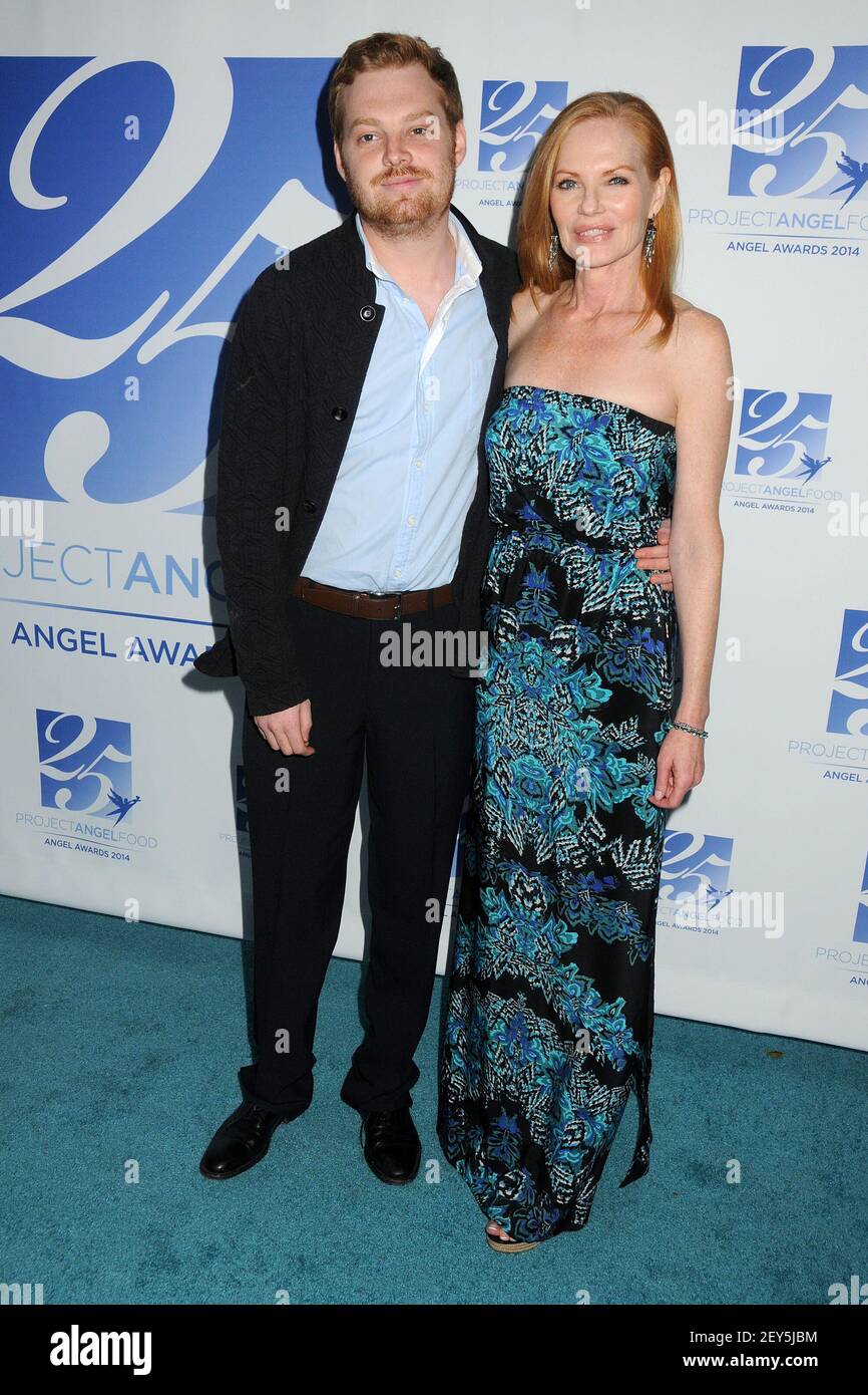 Hugh howard rosenberg and marg helgenberger High Resolution Stock ...