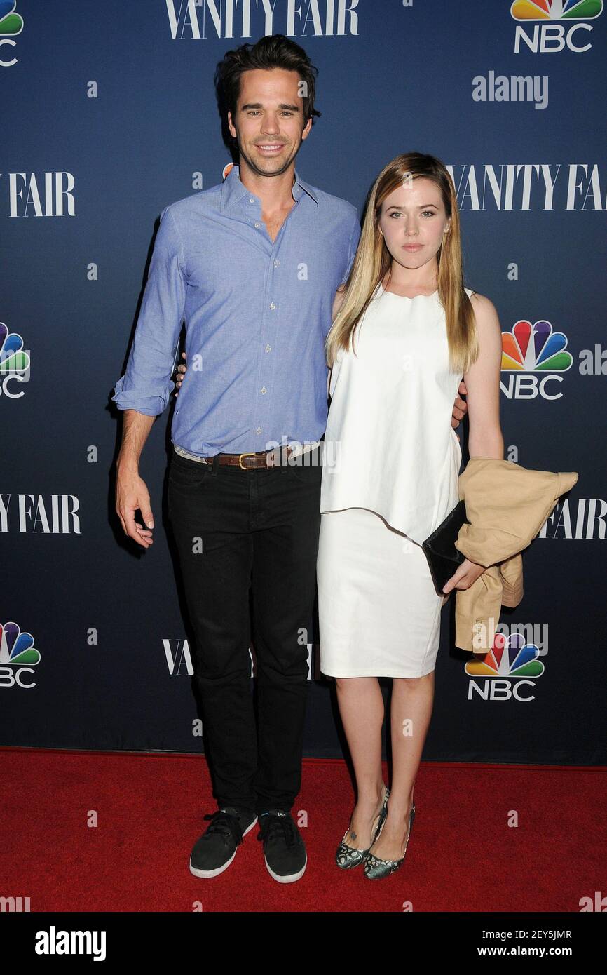 16 September 2014 - West Hollywood, California - David Walton, Majandra ...