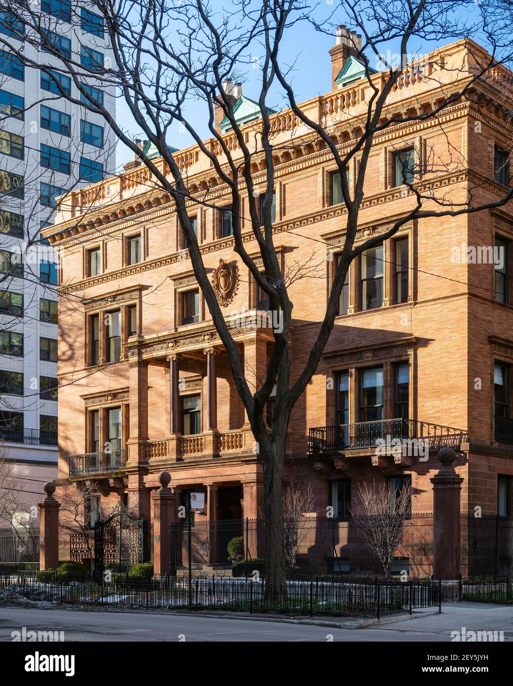 Patterson-McCormick Mansion in the Gold Coast neighborhood designed by ...