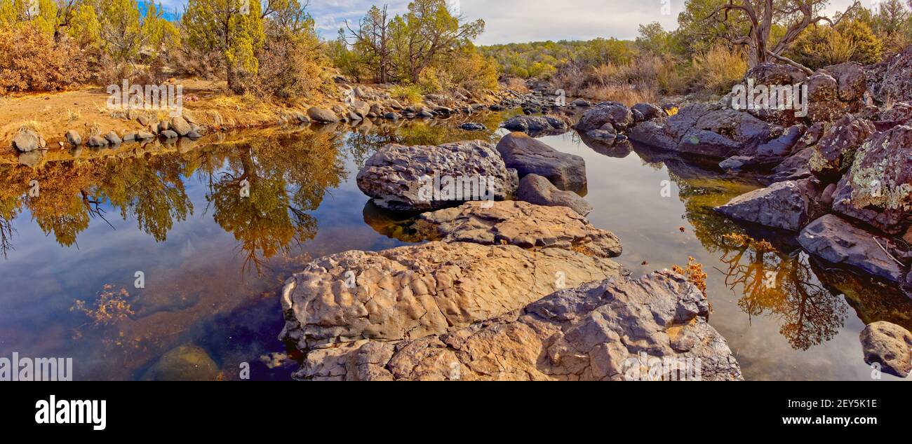Devil Dog Canyon Reflections Arizona Stock Photo - Alamy