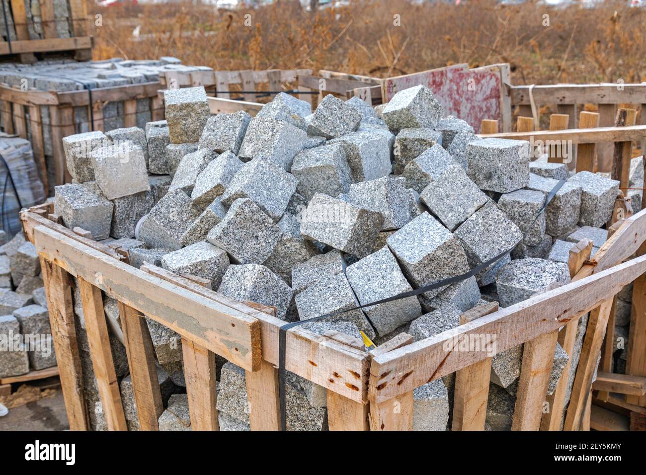 A pile of cobblestones hi-res stock photography and images - Alamy
